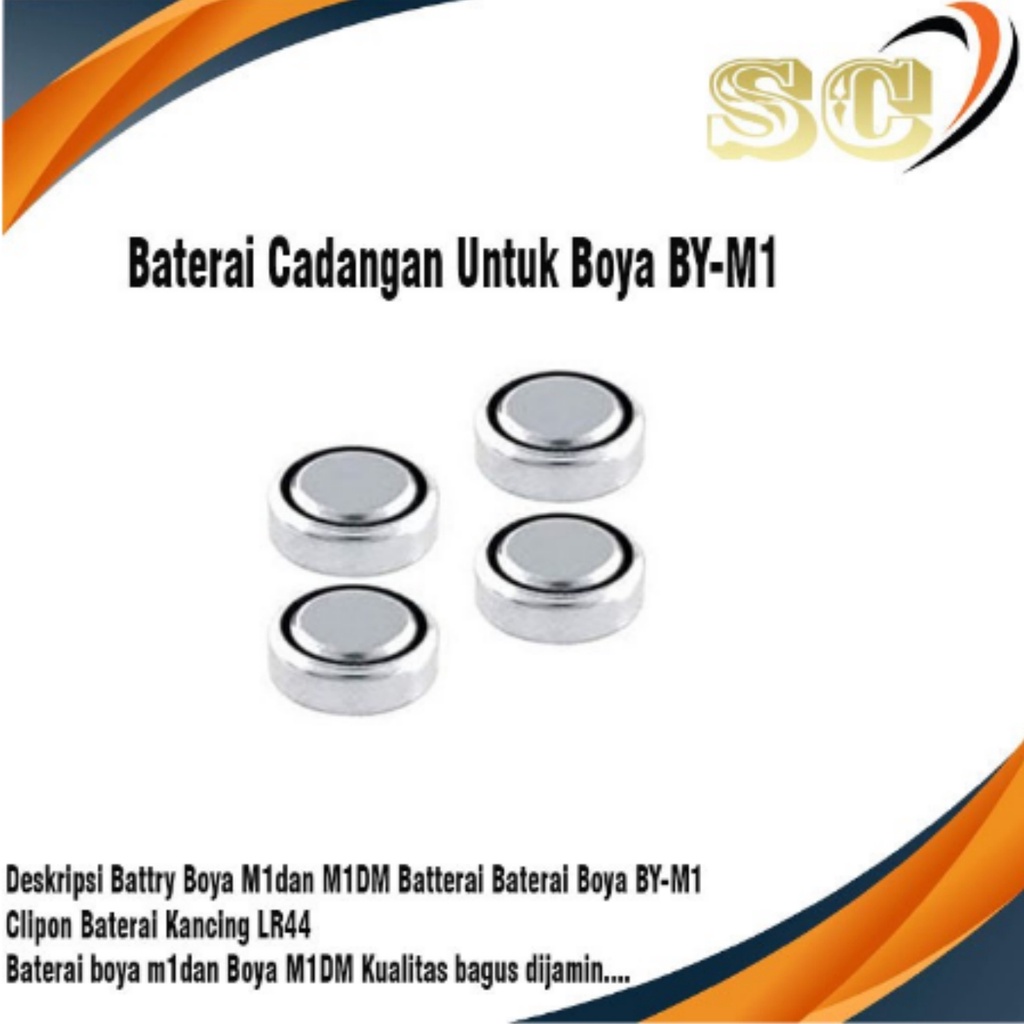 Jual Baterai Cadangan Untuk Boya BY-M1 / Boya BY-M1DM | Shopee Indonesia