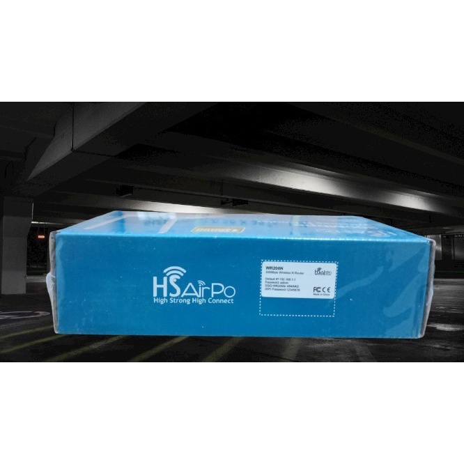 Jual Original Hsairpo Wr200N 300Mbps Wireless N Router Hs Airpo # ...