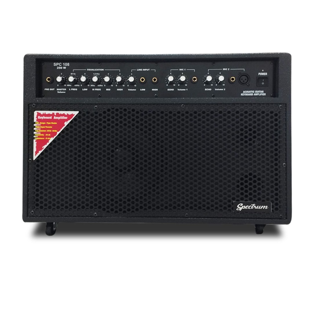 Jual SPECTRUM SPC 108 KEYBOARD AMPLIFIER/ACOUSTIC GUITAR AMPLIFIER 8 ...