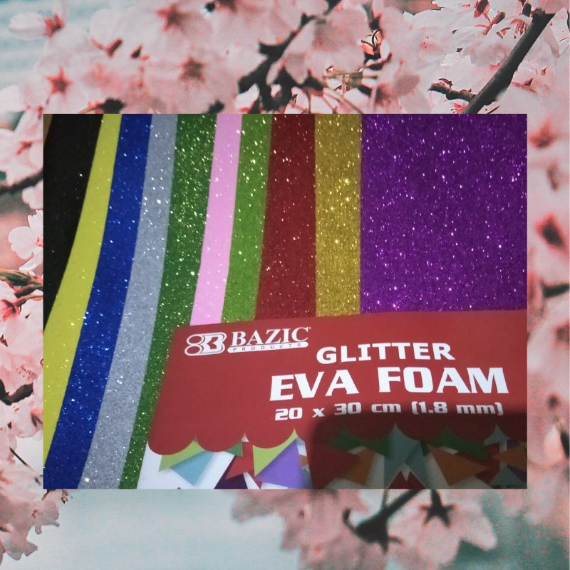 Jual foam art busa lembaran glitter | Shopee Indonesia