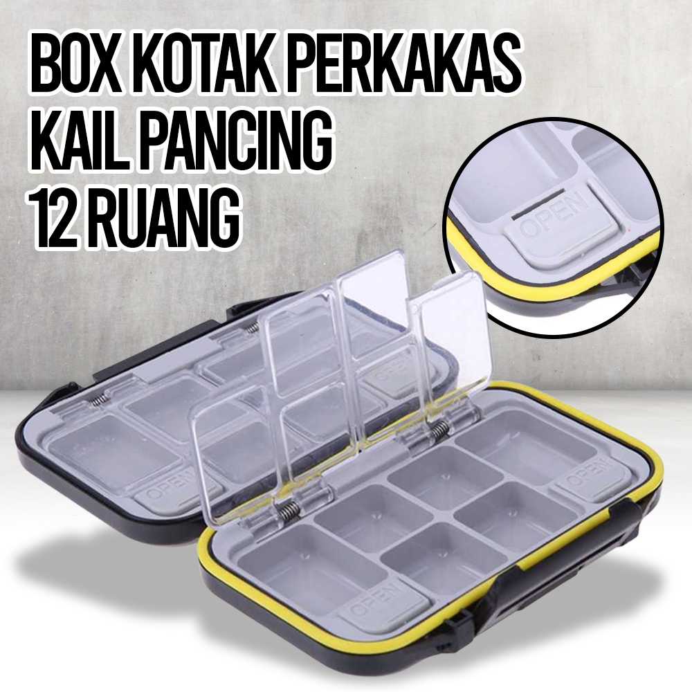 Jual Aneka Box Kail / Box untuk peralatan Kail tau timah untuk mancing ...