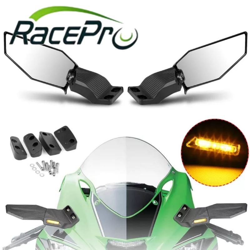 Jual Spion Winglet New Plus Lampu Sen Spion Stealth Winglet Spion ...