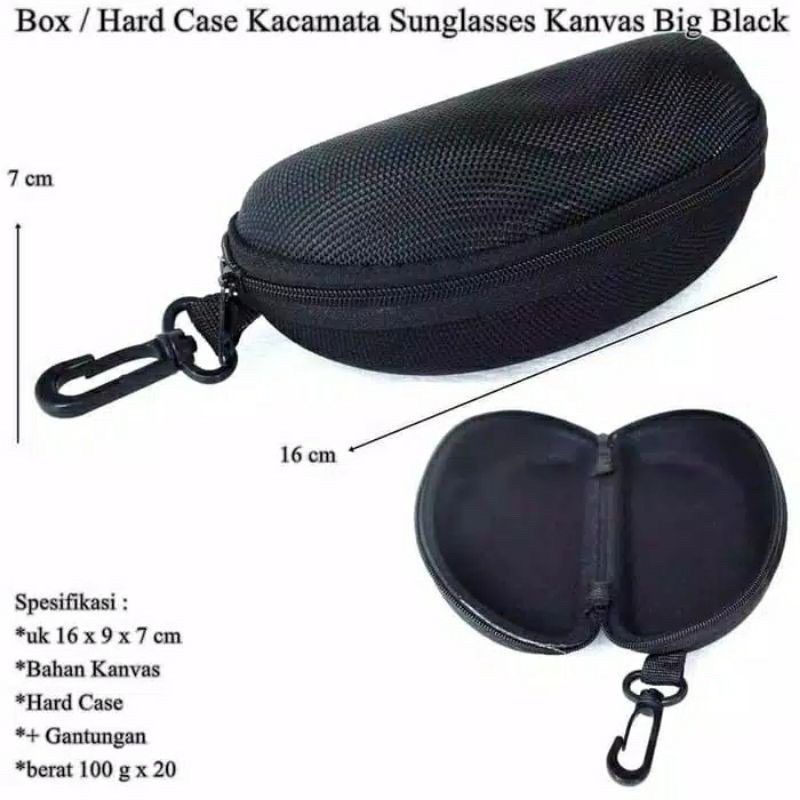 Jual Tempat kacamata / Kotak Kaca mata EVA Glasses Hardcase Waterproof ...
