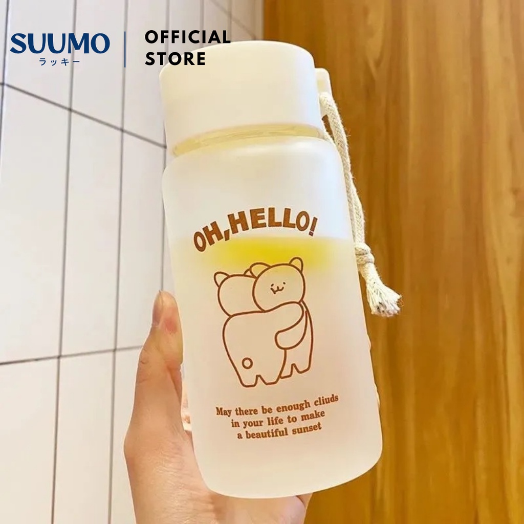 Jual Suumo Tumbler Transparan Botol Minum Mini 450ml | Shopee Indonesia