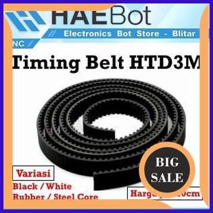 Jual perkakas [HAEBOT] HTD3M Timing Belt 15mm Rubber PU Steel Core W15 10cm Open Loop Hitam Put ...