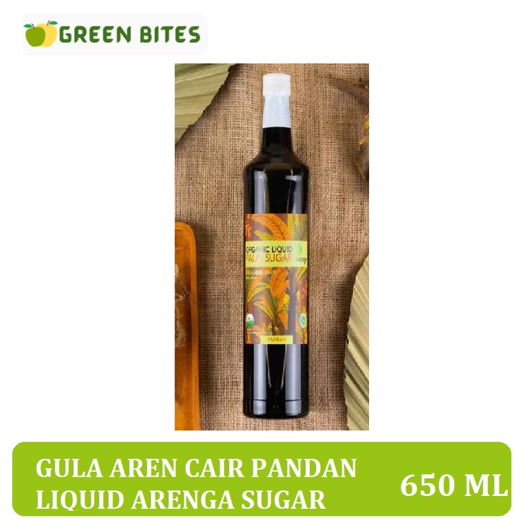 Jual Arenga Organic Liquid Palm Sugar Gula Aren Cair - Rasa Pandan 650 ...