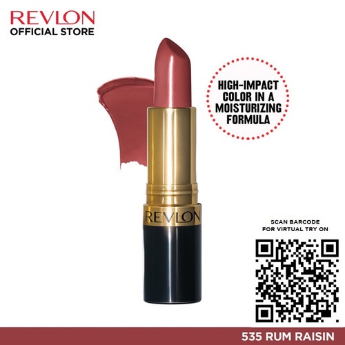 Jual Revlon Super Lustrous Lipstick 535 Rum Raisin | Shopee Indonesia