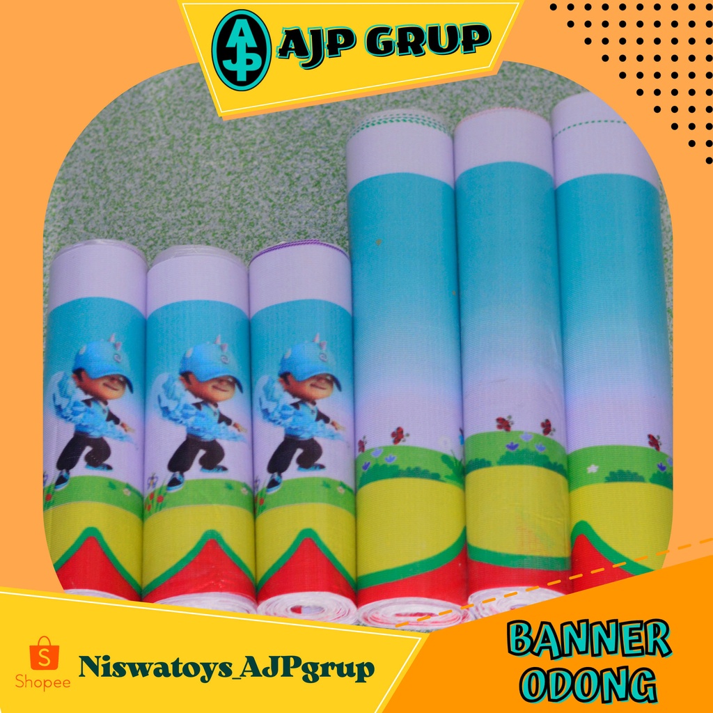 Jual Banner Odong Odong (Banner atas ataupun Banner bawah) | Shopee ...