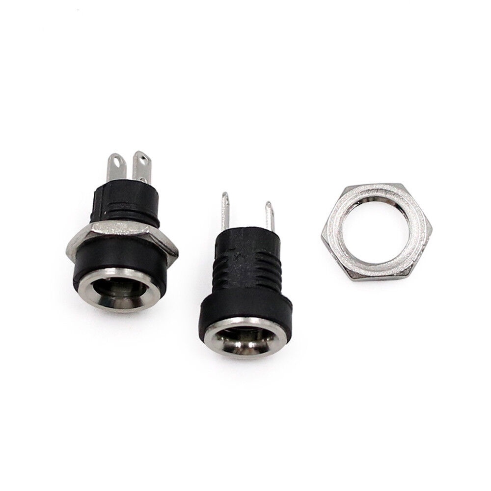Jual Soket DC Power Supply Plug in Jack Socket Female Panel Mount ...