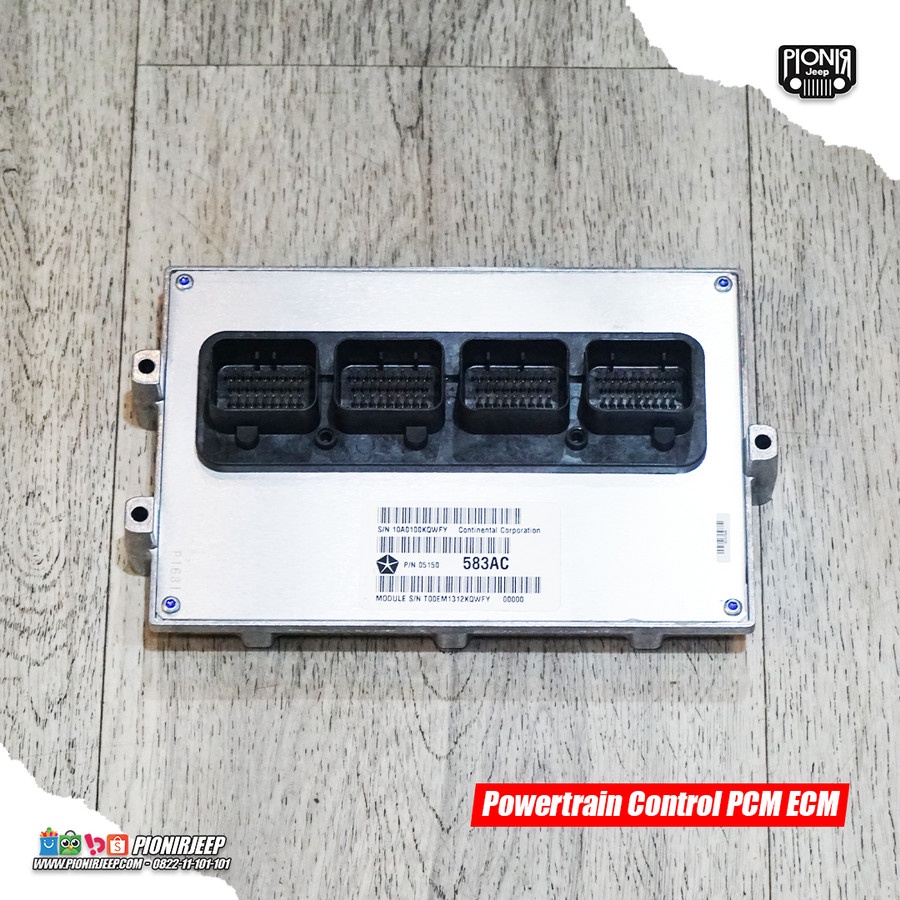 Jual Module Powertrain Control Mopar PCM ECM ECU Jeep JK 3.8L Liberty ...
