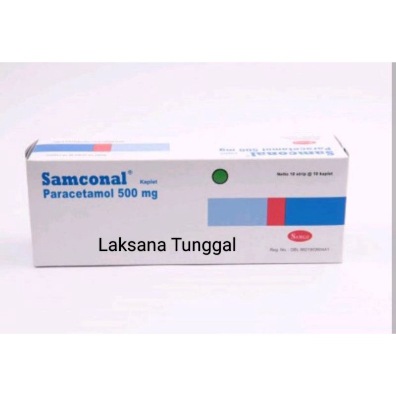 Jual Samconal paracetamol 500mg | Shopee Indonesia