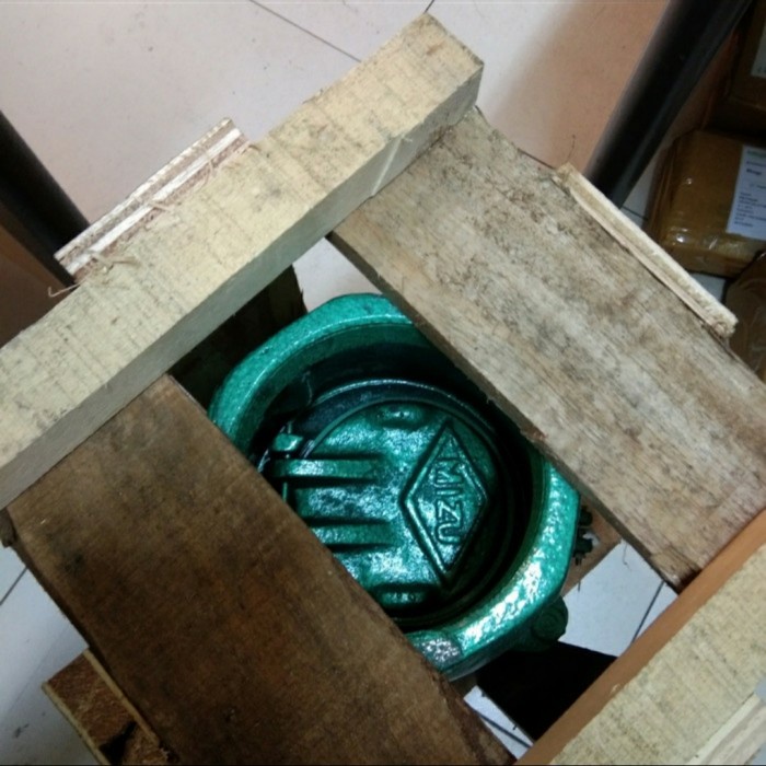 Jual Laku Mizu Foot Valve Cast Iron Drat 4" Inch | Shopee Indonesia