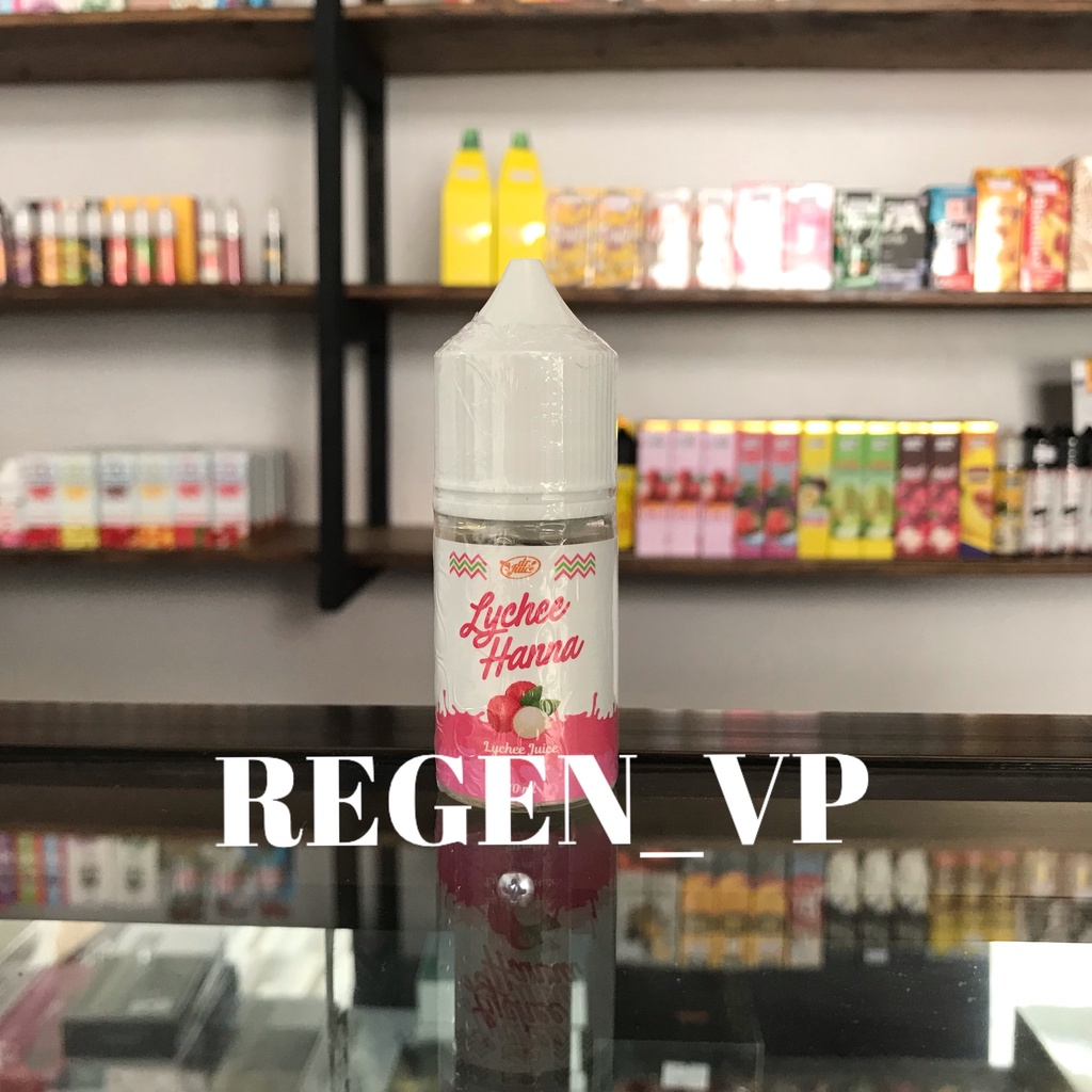 Jual LIQUID SALT NIC LYCHEE HANNA BY DR JUICE | Shopee Indonesia