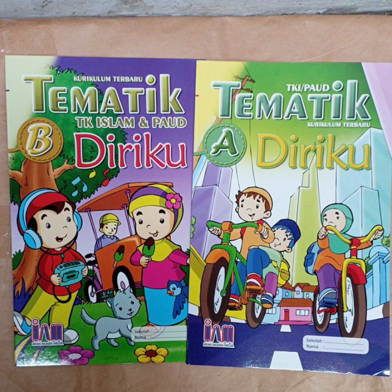 Jual Tematik Islam A dan B - untuk TK Islam /PAUD | Shopee Indonesia