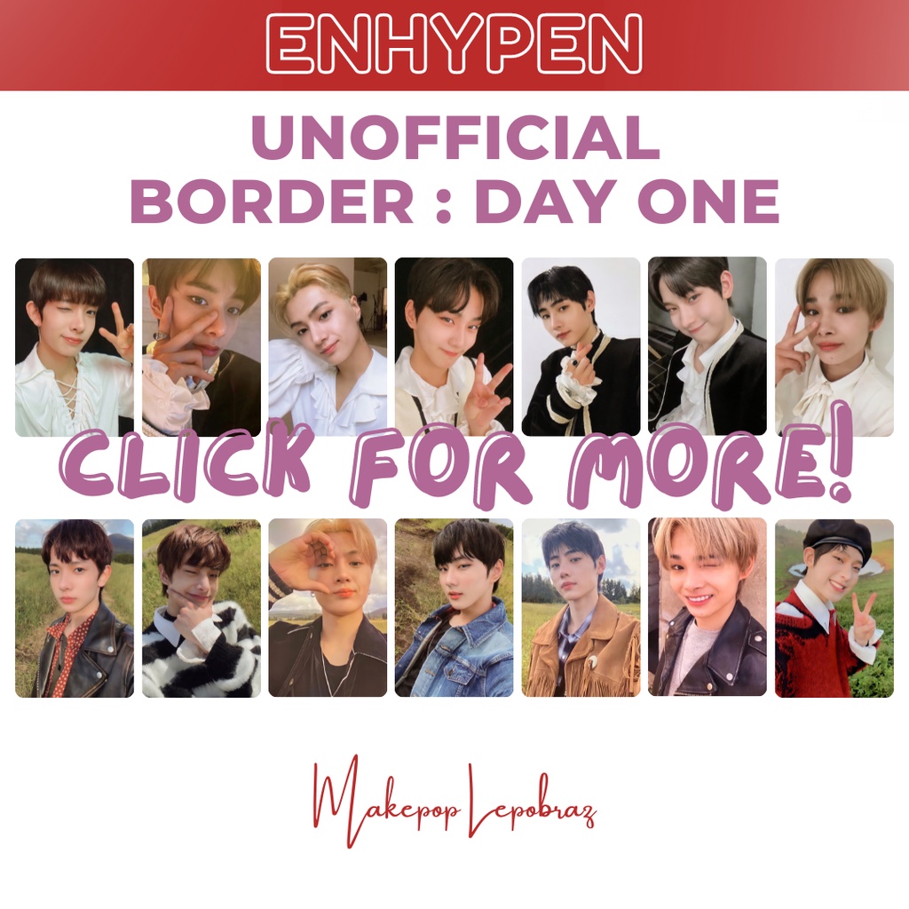 Jual [PC ALBUM REPLIKA] ENHYPEN BORDER : DAY ONE HEESEUNG JAKE JUNGWON ...