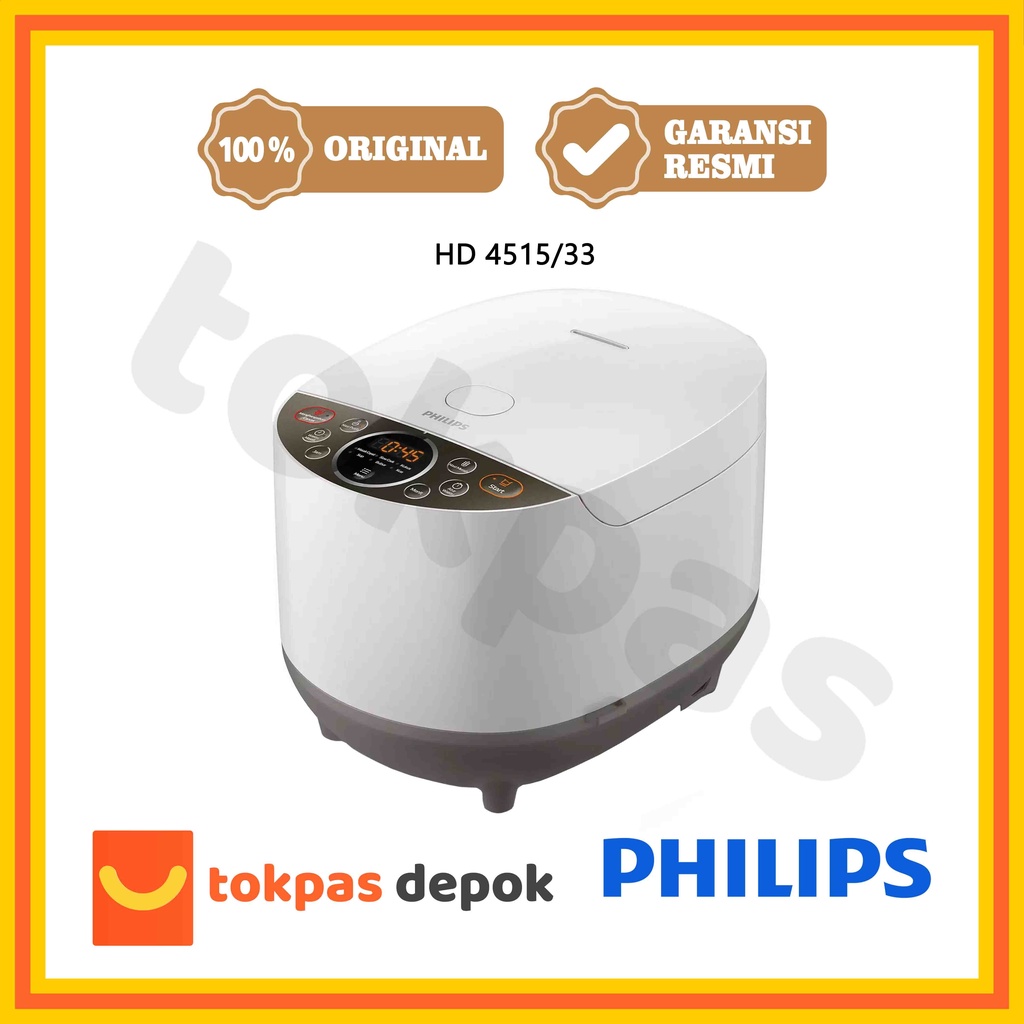 Jual [original] Magic Com Philips Digital Rice Cooker 1 8 Liter Hd4515