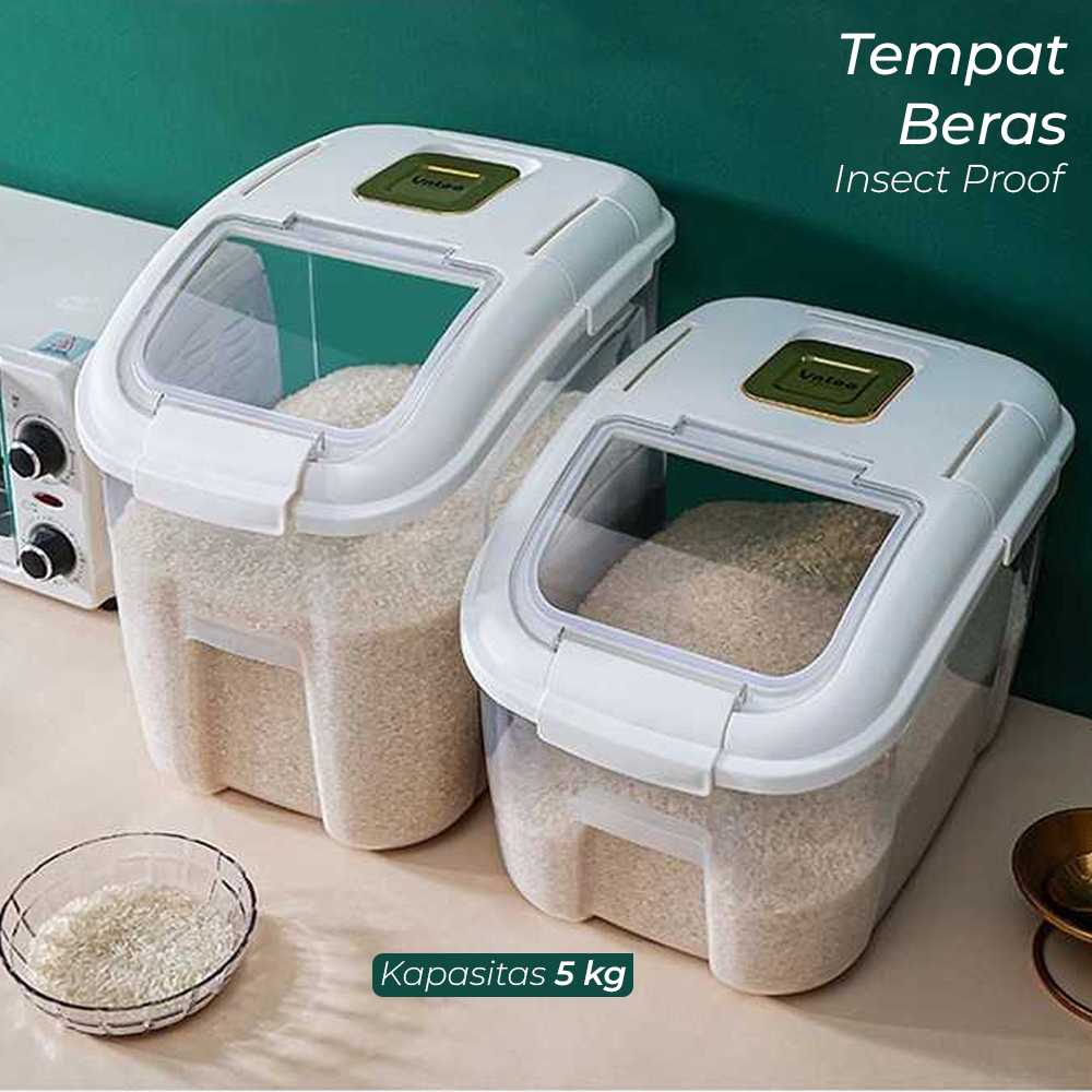 Jual Tempat Penyimpanan Beras Modern Rice Container Box Insect Proof ...
