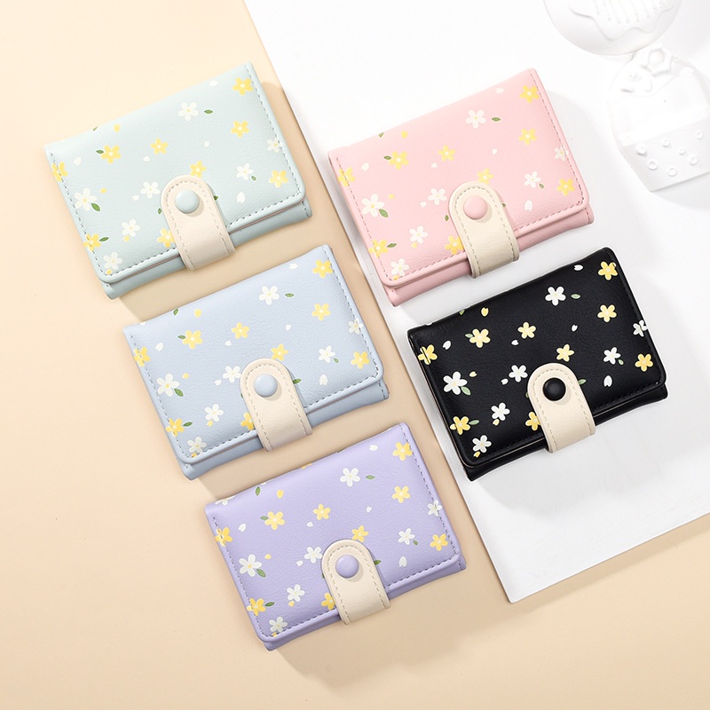 Jual Dompet Wanita Warna Permen Baru Dompet Mini Portabel Dompet Wanita ...