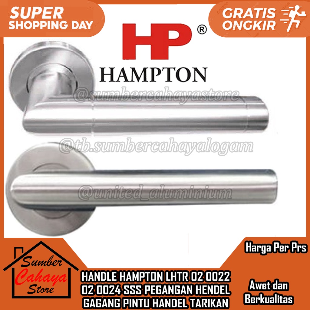 Jual HANDLE HAMPTON LHTR HANDEL HENDEL GAGANG PINTU 02 820 0002 0003 ...