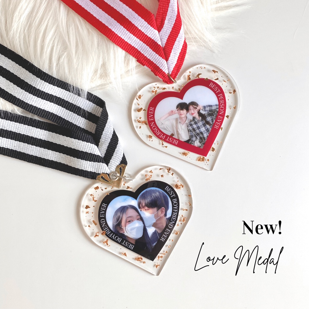 Jual Love Medal/Custom Medali/Best Boyfriend Medali/Kado Valentine ...