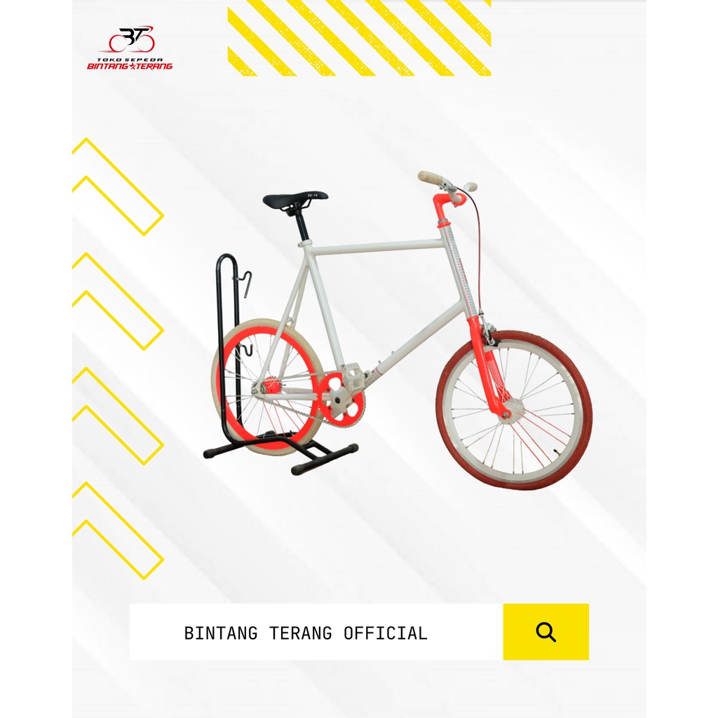 Jual Sepeda Klasik Mini Vello Fixie Ban 20" Collector Item | Shopee ...
