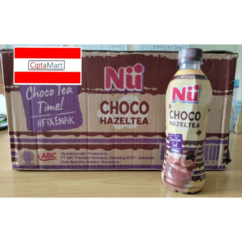Jual NU Choco Hazeltea 24 x 330ml | Shopee Indonesia