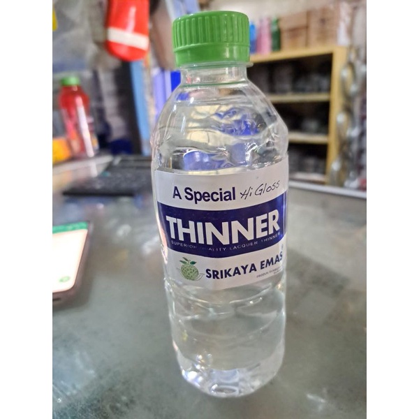 Jual Thinner A Special 500 ML, Pengencer Cat, Merk Srikaya emas ...
