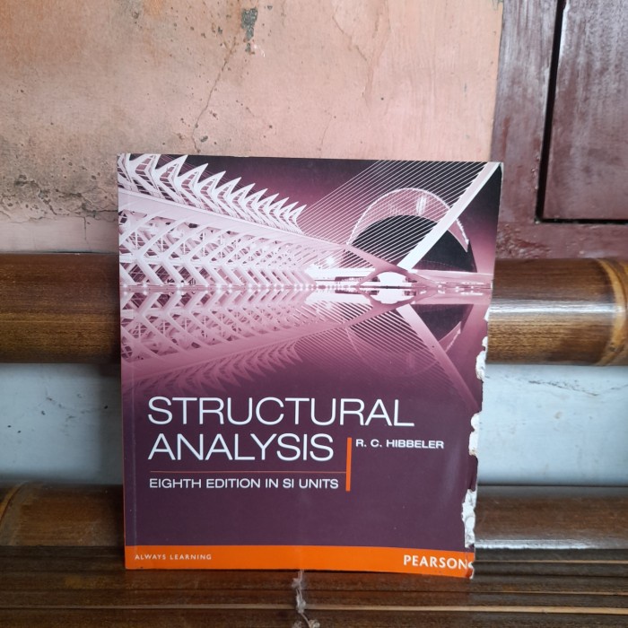 Jual ORIGINAL BUKU Import Structural Analysis 8 Eighth By R C Hibbeler ...
