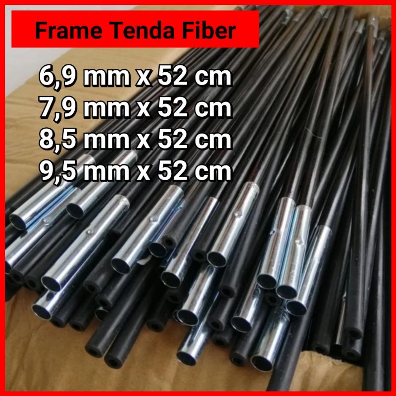 Jual Frame Tenda Fiber l rangka tenda camping l Tiang Tenda dome ...