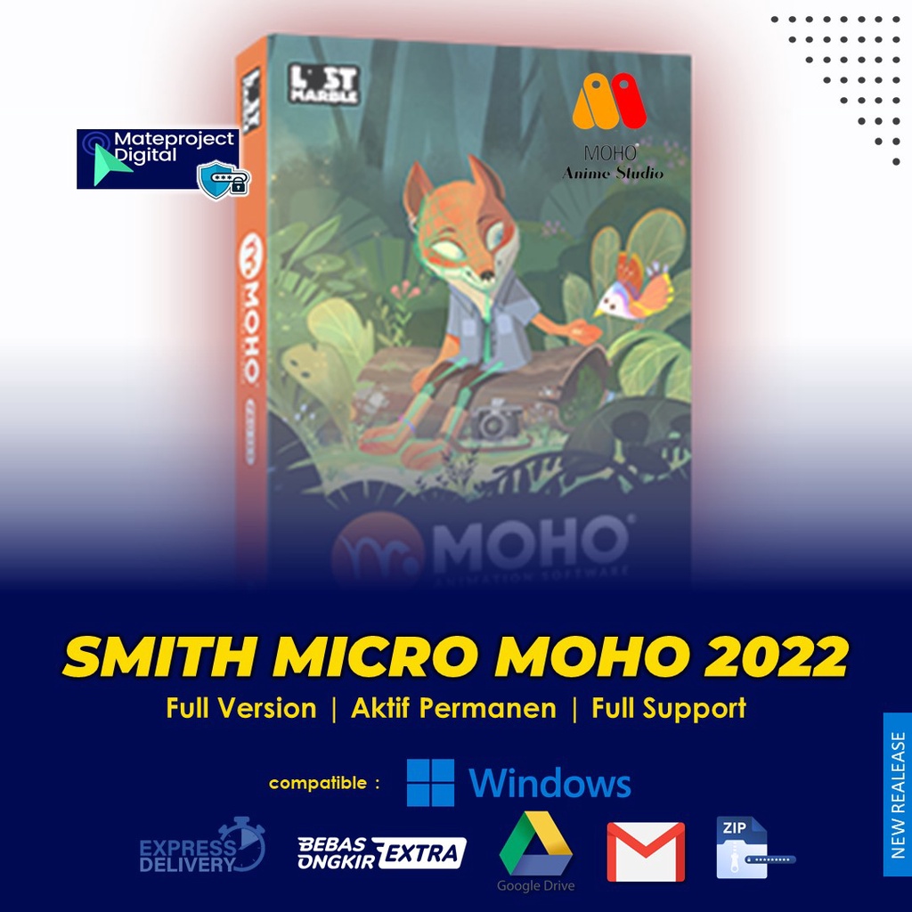 Jual Smith Micro Moho Pro 2022 Software Animasi 2D Studio | Shopee ...