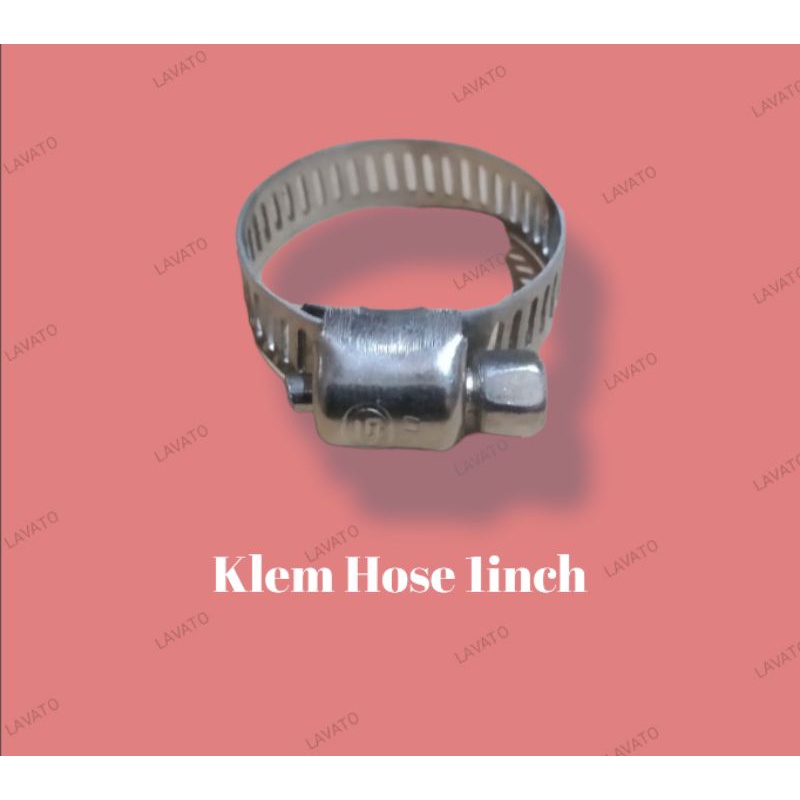 Jual Klem Hose 1inch isi 10pcs | Shopee Indonesia