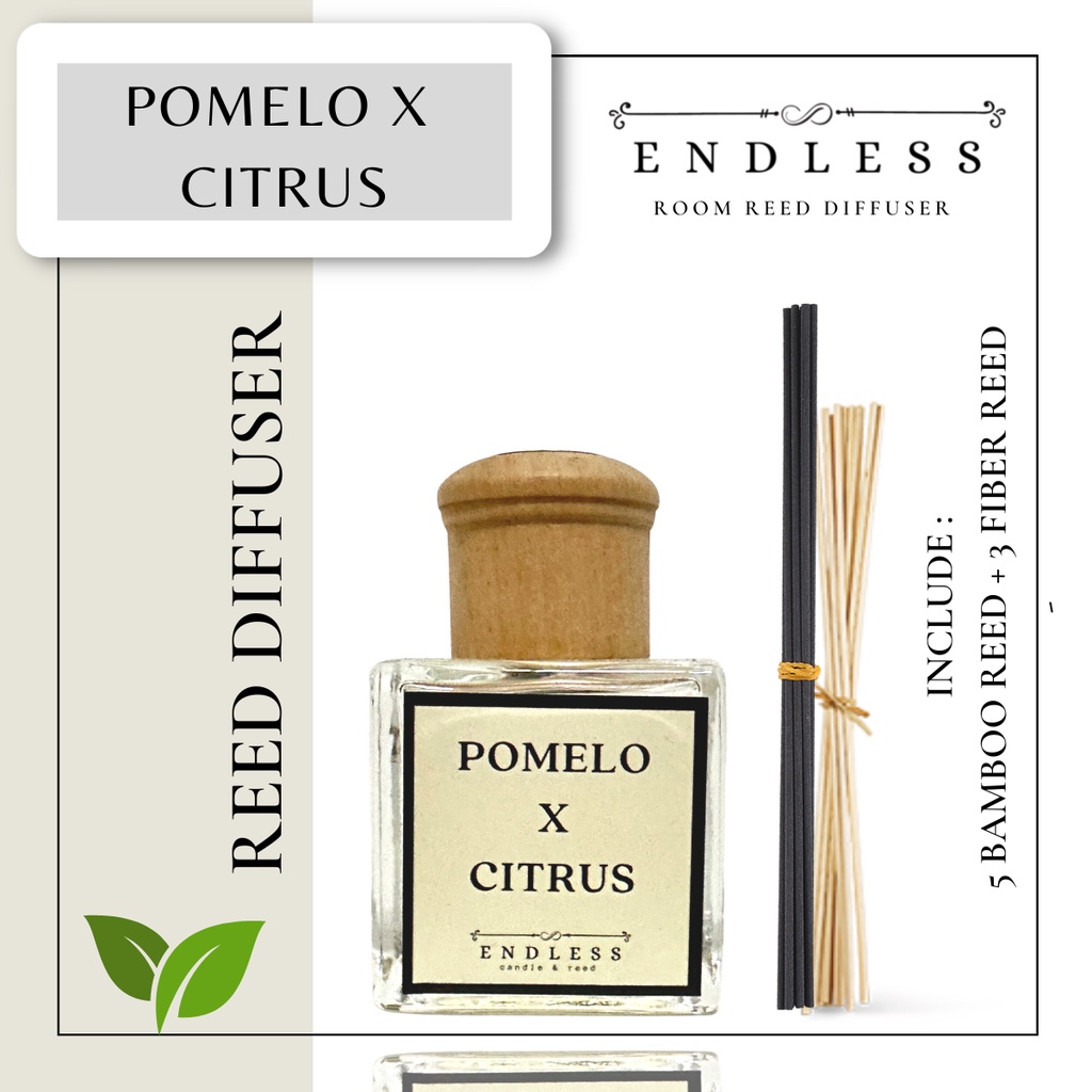 Jual Pengharum Ruangan Reed Diffuser ENDLESS Pomelo Citrus 50ml | Shopee Indonesia