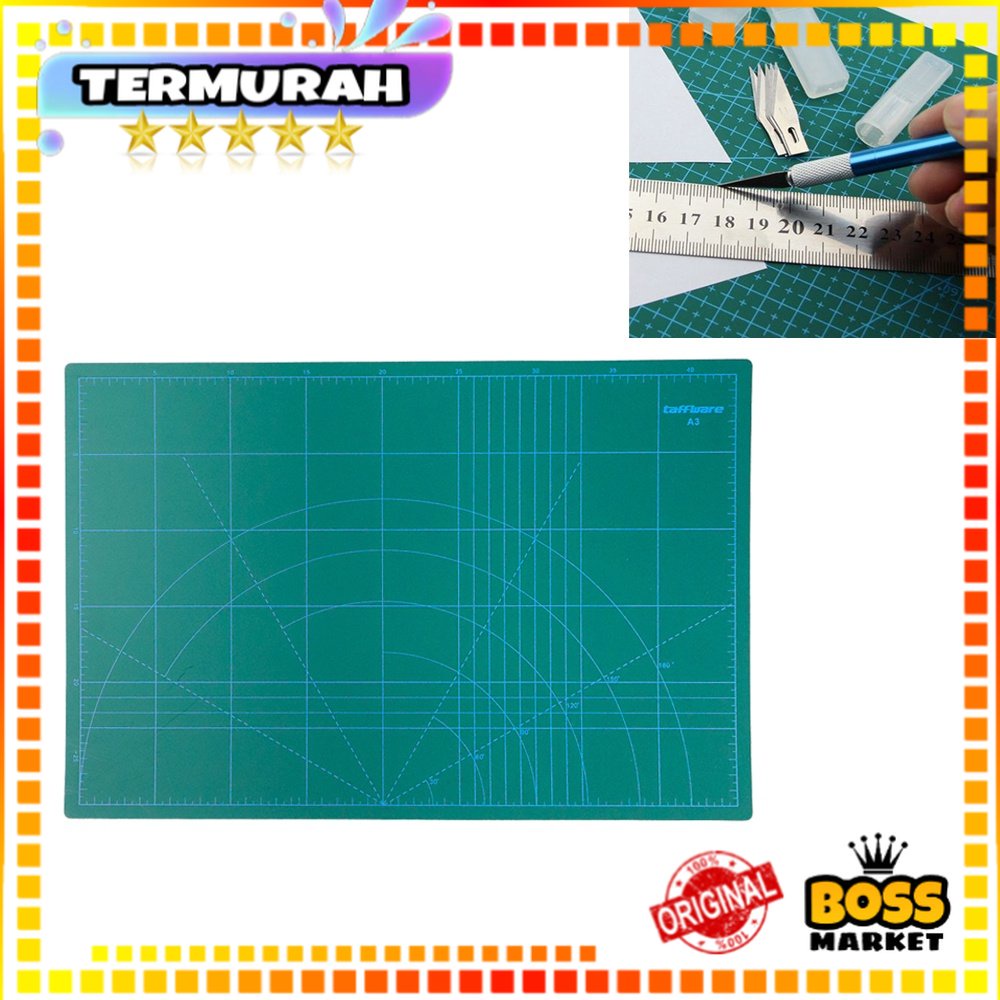 Jual Alas Potong Pemotong Cutting Mat Tatakan Potong Kertas A3 Cuting ...
