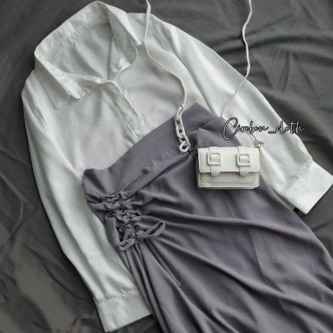 Jual One Set Rok Serut & Kemeja (Cirebon cloth) | Shopee Indonesia