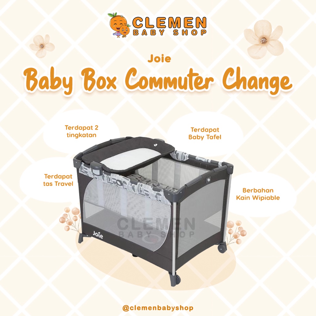Jual Joie Baby Box Commuter Change (Box Tempat Tidur Bayi) | Shopee ...