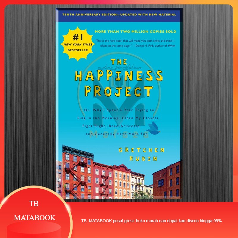Jual Buku The Happiness Project, Tenth Anniversary Edition | Shopee ...