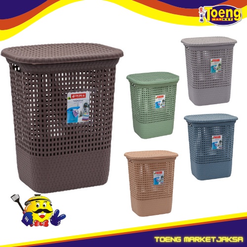 Jual KERANJANG PAKAIAN VANESA LAUNDRY BOX (M) LS | Shopee Indonesia