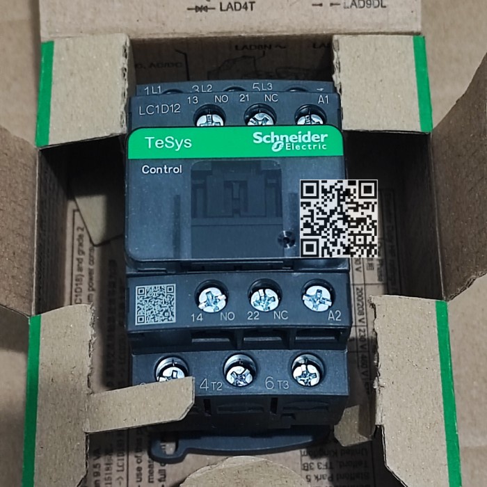 Jual Komponen Kontaktor Lc1D12M7 Schneider Lc1D12 Lc1 D12M7 13A 12A 220V Ac 5.5Kw | Shopee Indonesia