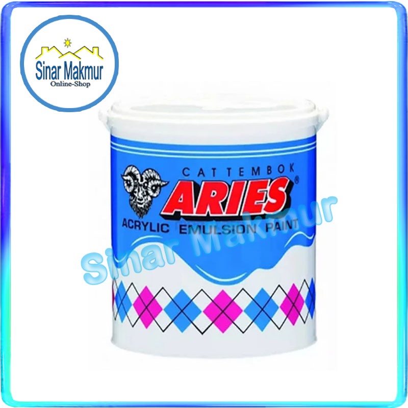 Jual Cat Tembok Aries Domba 4,5 KG 1 Galon SW Super White (AVIAN ...