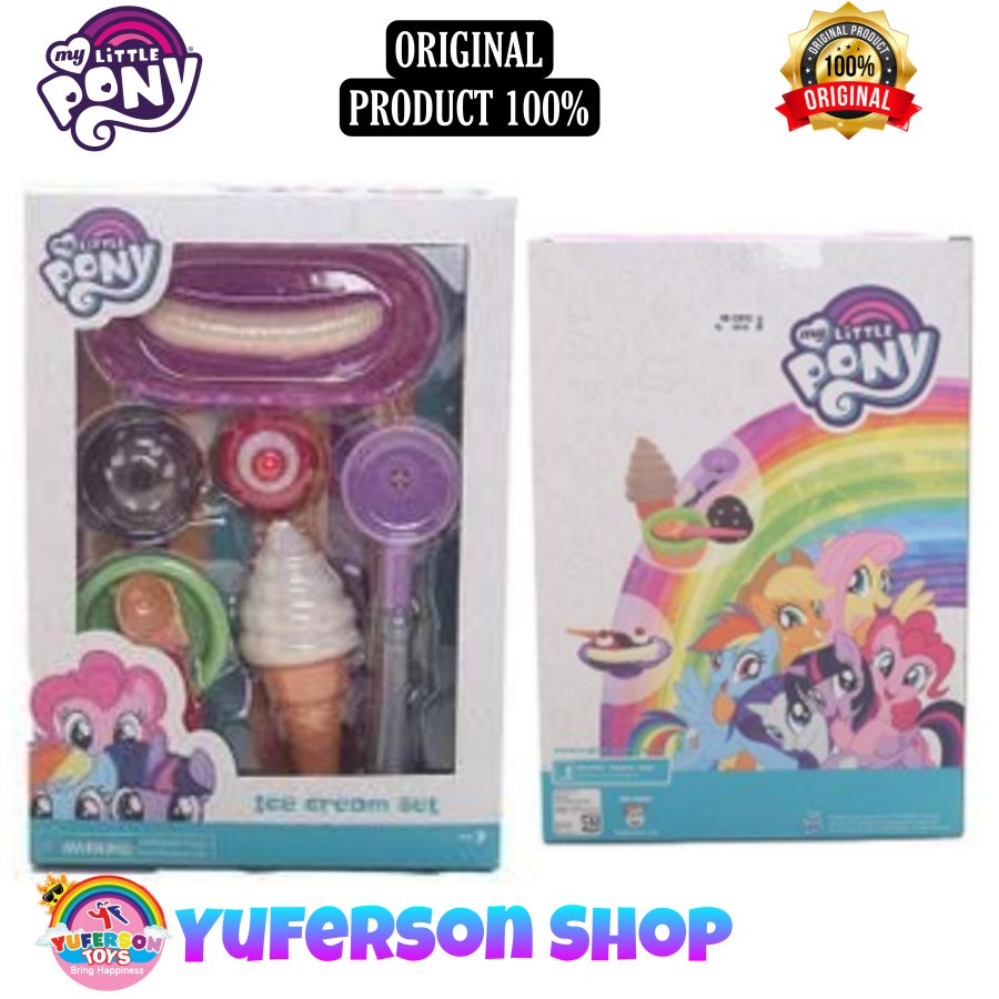 Jual My Little Pony Ice Cream Set | Shopee Indonesia