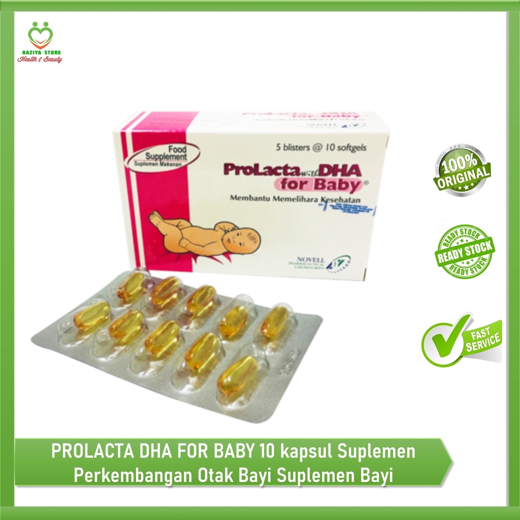 Jual PROLACTA DHA FOR BABY PERSTRIP - Suplemen Perkembangan Otak Bayi ...