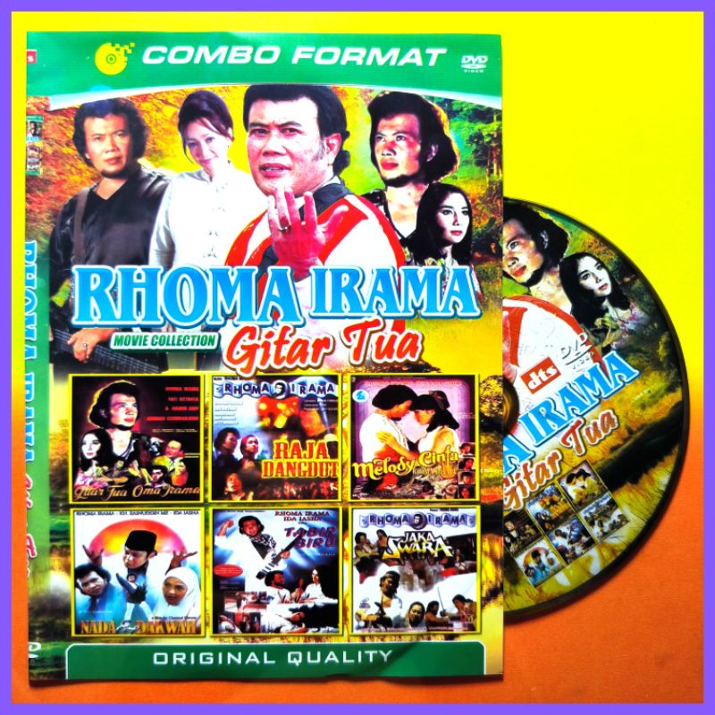 Jual Kaset Film Aksi Indonesia Jadul Lawas Koleksi Rhoma Irama Pilihan Gitar Tua Terbaik ...