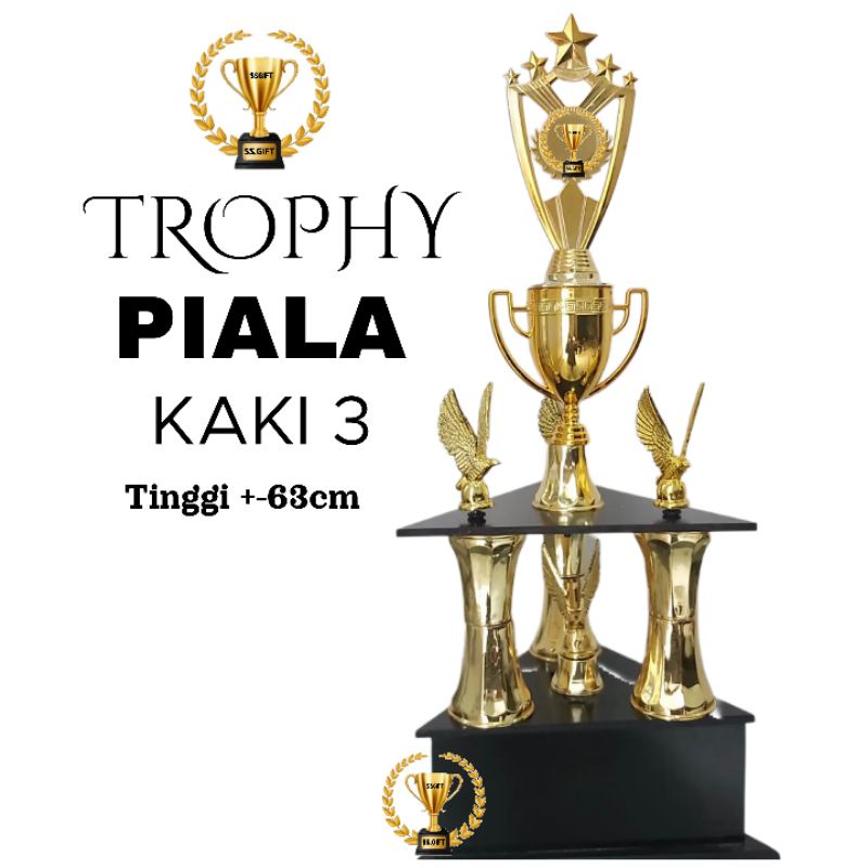 Jual Piala Kaki 3 Tinggi 63cm | Trophy Penghargaan | Piala Penghargaan ...