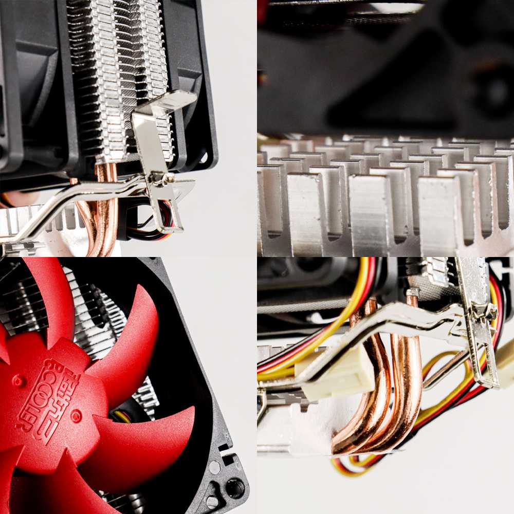 Jual PcCooler Mini CPU Heatsink 2 Heatpipe with 2 Fan - VS8025 | Shopee ...
