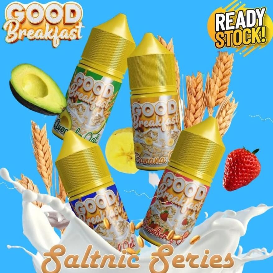 Jual GOOD BREAKFAST SERIES SALTNIC 30ML BY CLOUDS LAB LIQUID ORIGINAL ...