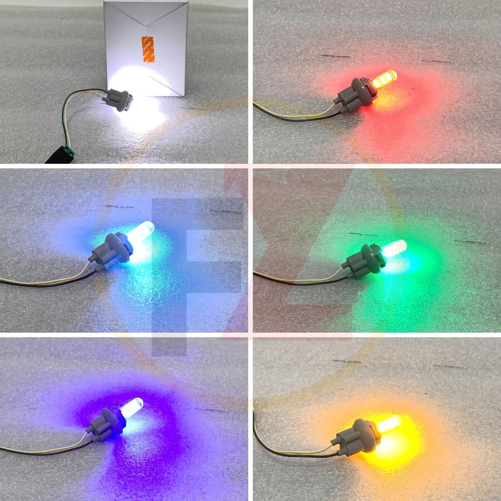 Jual LAMPU LED Senja T10 12 Volt 24 Volt 12V 24V 6 LED Nyala Kedip ...