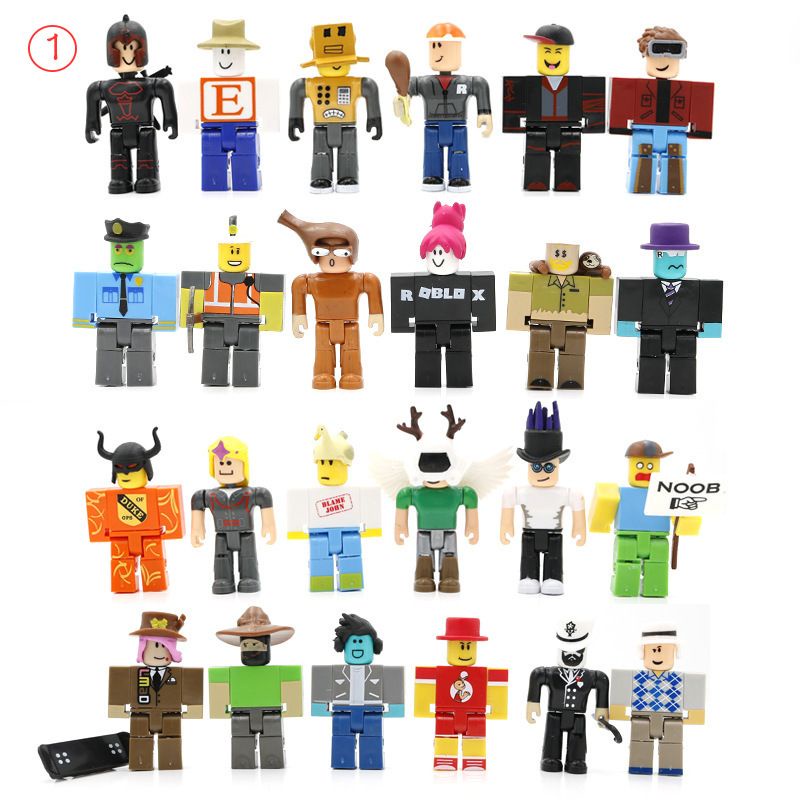 Jual Mainan Anak Figure Roblox Set 24 Pcs / Topper Cake Hiasan Kue ...