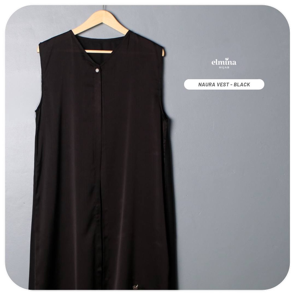 Jual Outer Muslimah Naura Vest by Elmina Hijab | Shopee Indonesia