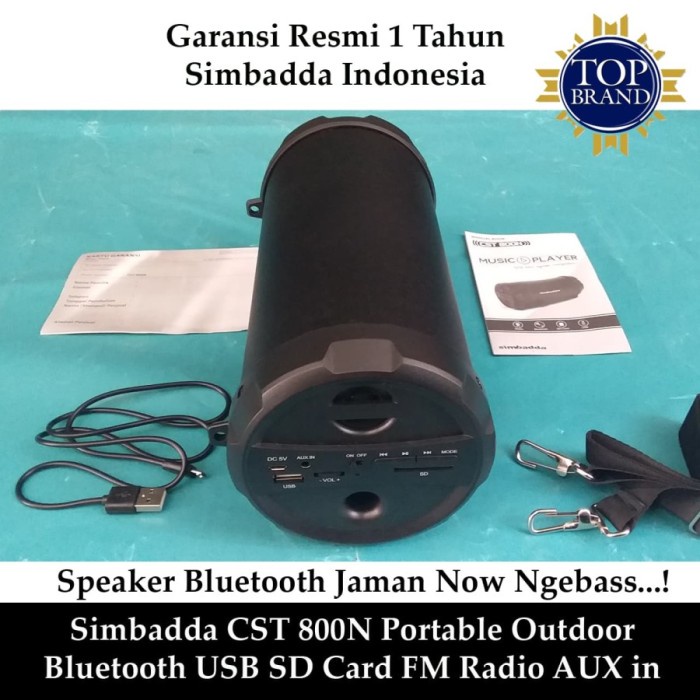 Jual SPEAKER SIMBADDA CST 800N BLUETOOTH OUTDOOR ORIGINAL | Shopee ...