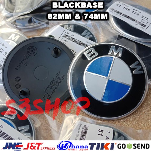 Jual 1pcs Emblem BMW Standard 82mm dan 74mm Biru Putih (Kap Mesin ...